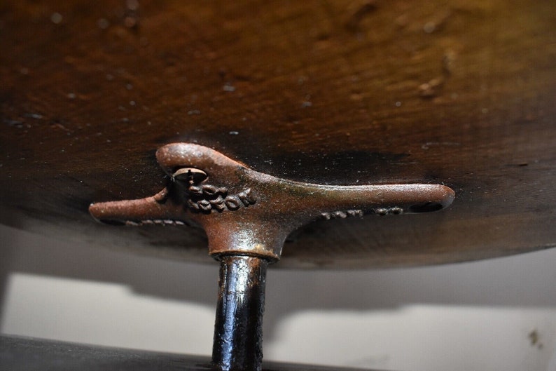 Rare Victorian Antique Piano Stool Painted Black - Etsy