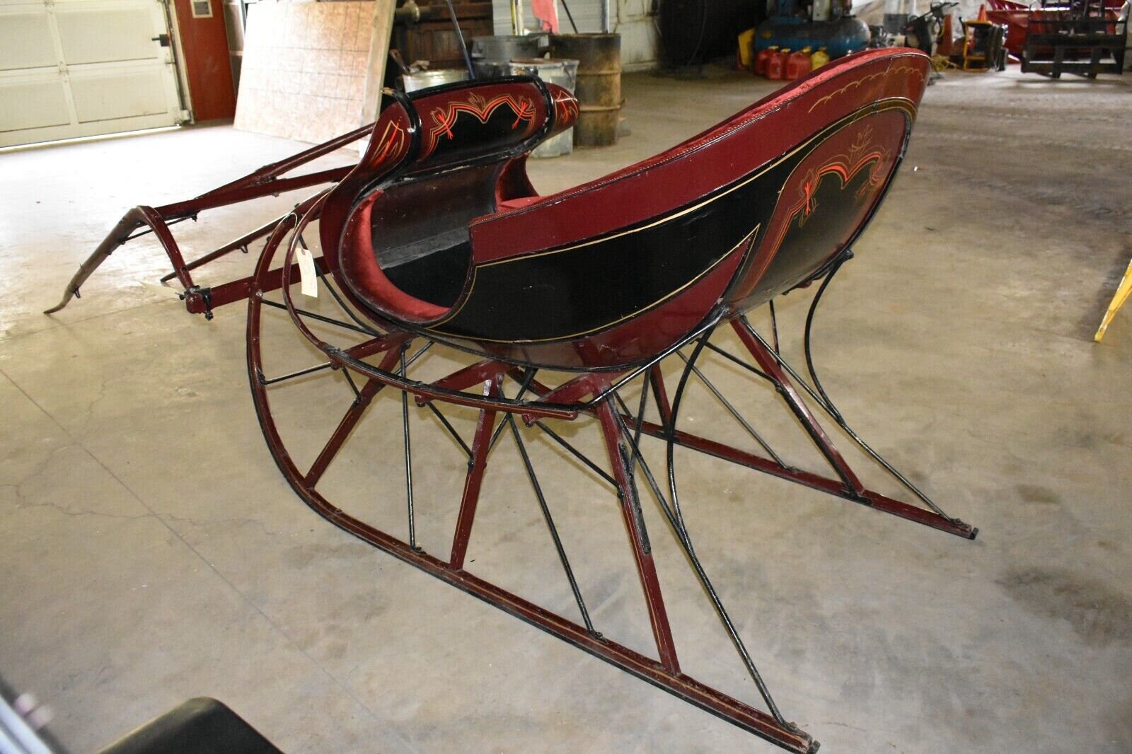 Restored Antique Horse Drawn Albany Cutter Sleigh, Sled - Etsy