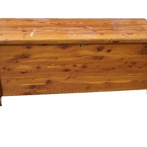 Antique Solid Tennessee Red Cedar Chest by Bally MFG Co. PA, Vintage ...