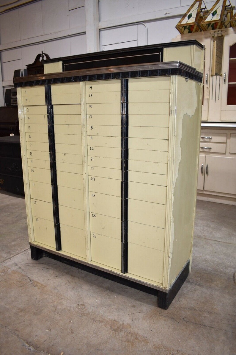 Antique Art Deco Medical Dental Cabinet American Cabinet Co | Etsy