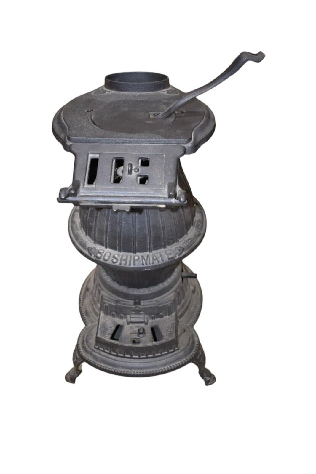 Antique Cast Iron Coal Stove