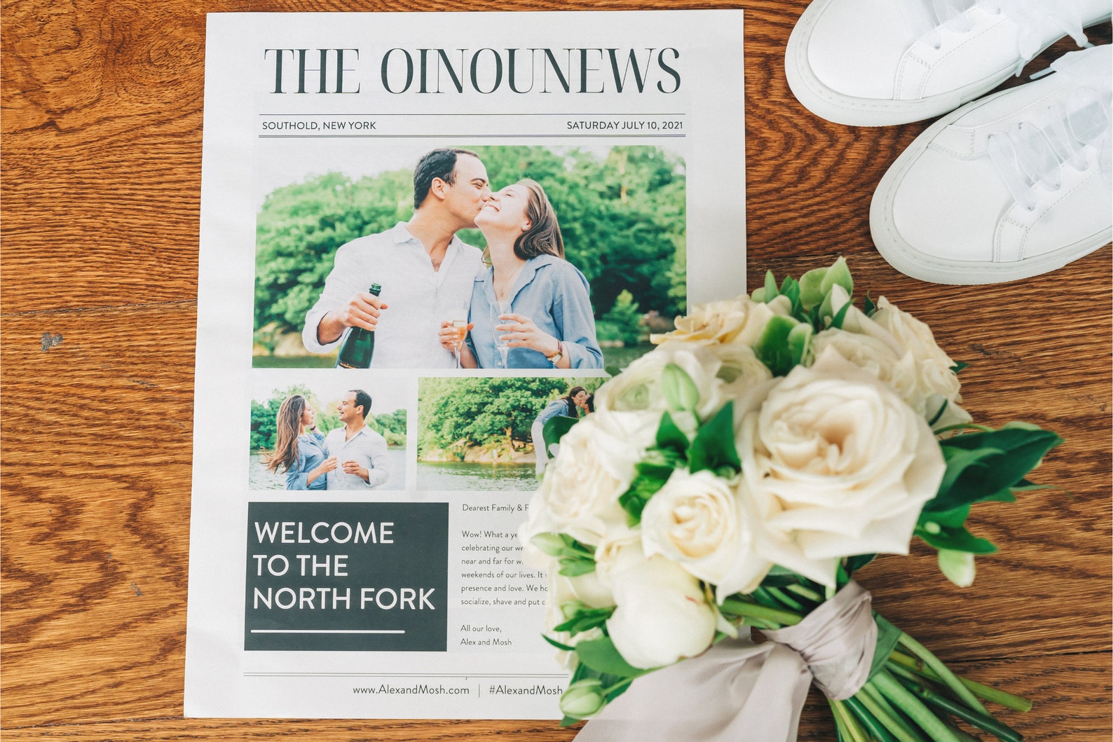 Wedding Newspaper Template Wedding Digital Download - Etsy