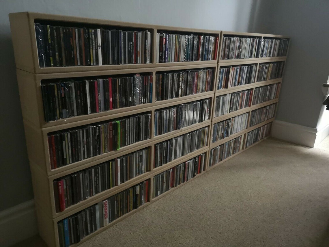 CD Storage Cube System - Etsy UK