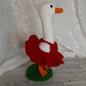 PATTERN ONLY! Crochet Desk Goose Valentine's Accessories Set Pdf ...