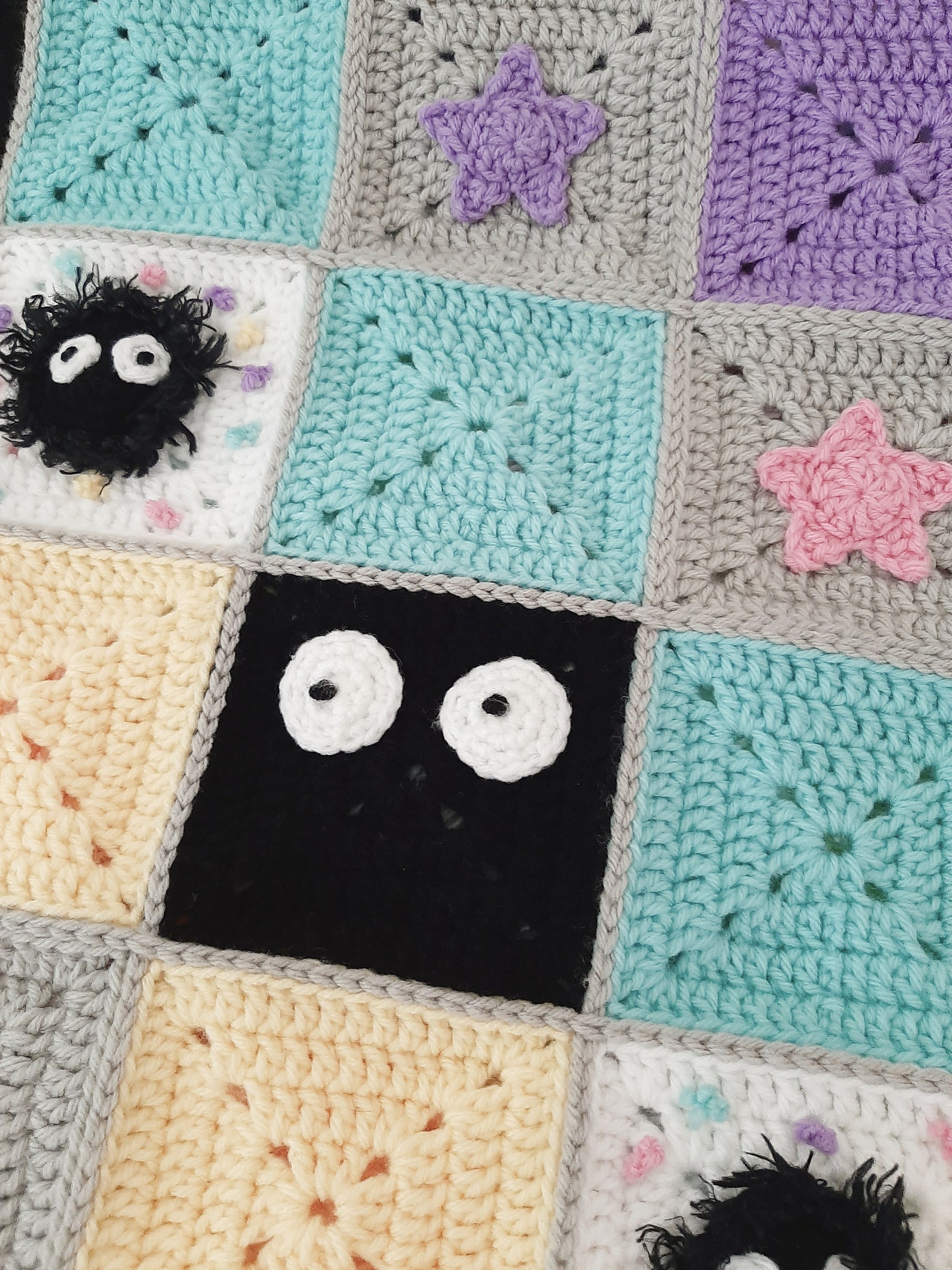 Pre-order: Baby Size Soot Sprite Inspired Crochet Baby and - Etsy