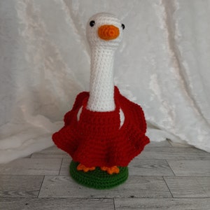 PATTERN ONLY! Crochet Desk Goose Valentine's Accessories Set Pdf ...