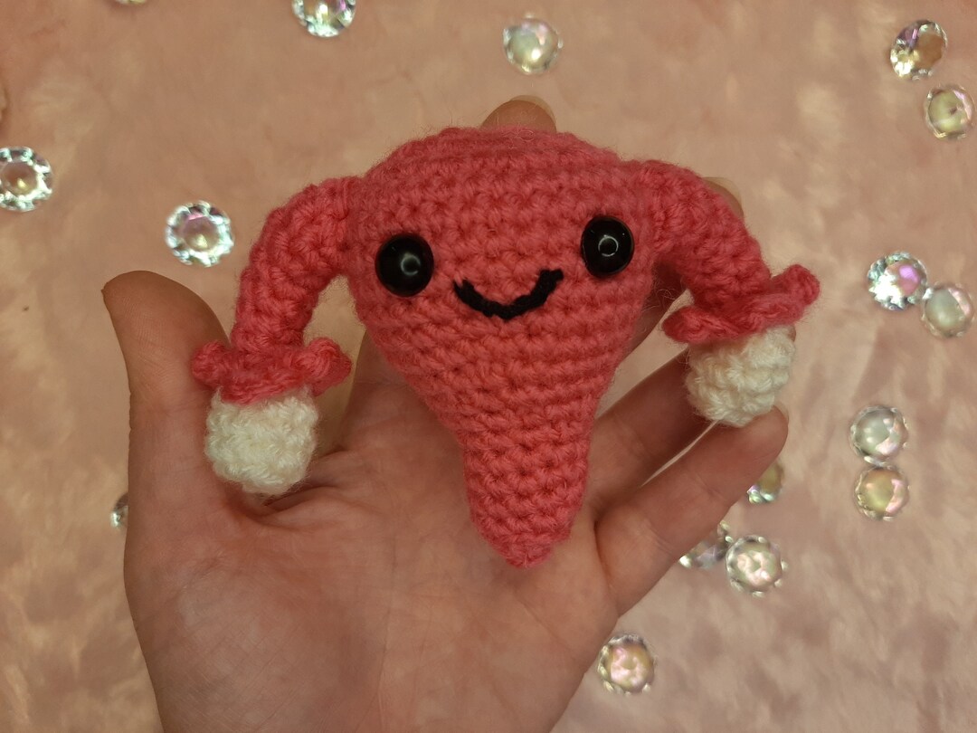 PATTERN ONLY Happy Uterus Amigurumi Pattern, PDF Pattern Only, Includes ...