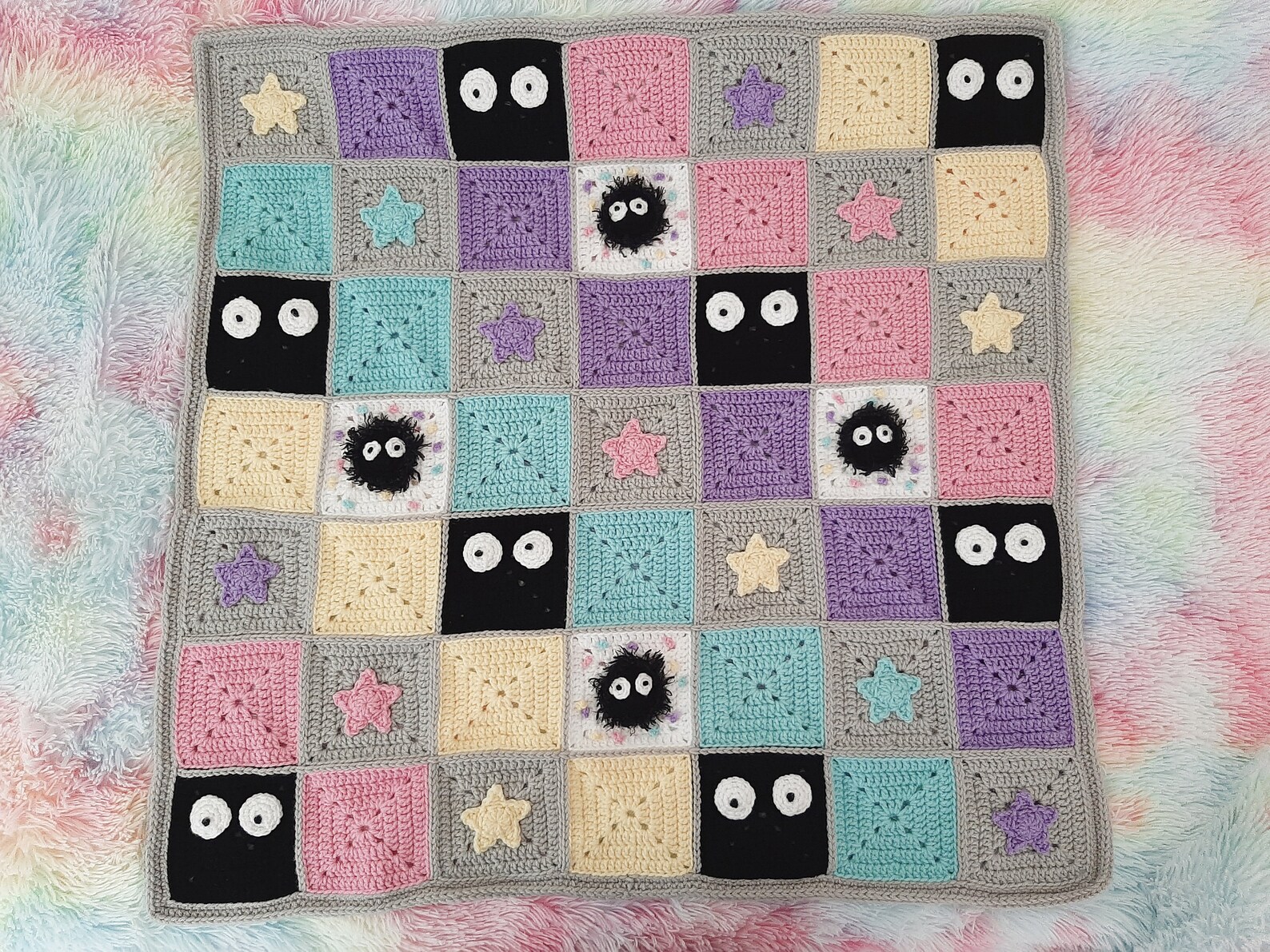 Pre-order: Baby Size Soot Sprite Inspired Crochet Baby and - Etsy