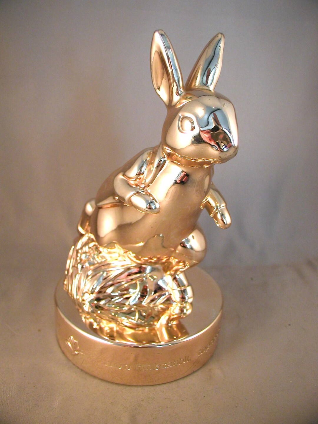 HTF Silver Plated Wedgewood Peter Rabbit Bank - Vintage Bank - Etsy