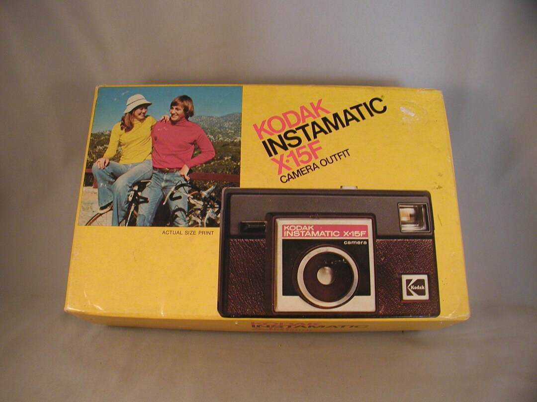 KODAK Instamatic X-15 Camera Outfit in Display Box - Vintage Camera - Etsy