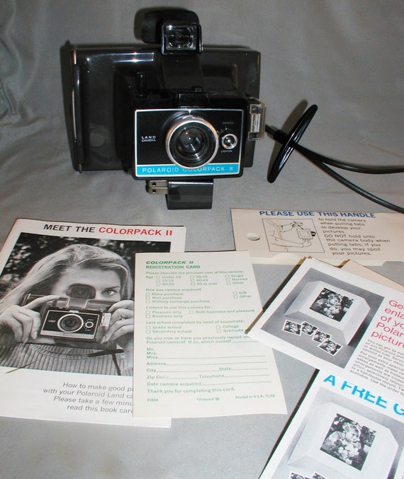 Vintage POLAROID Colorpack II Camera 1960s Vintage Camera - Etsy