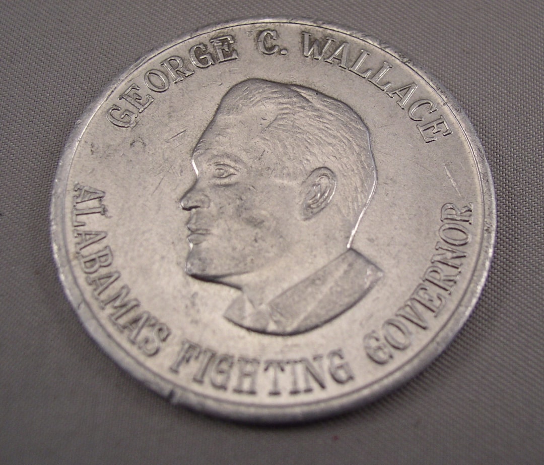 Vintage George Wallace "alabamas Fighting Governor" Token - Alabama - 1 ...