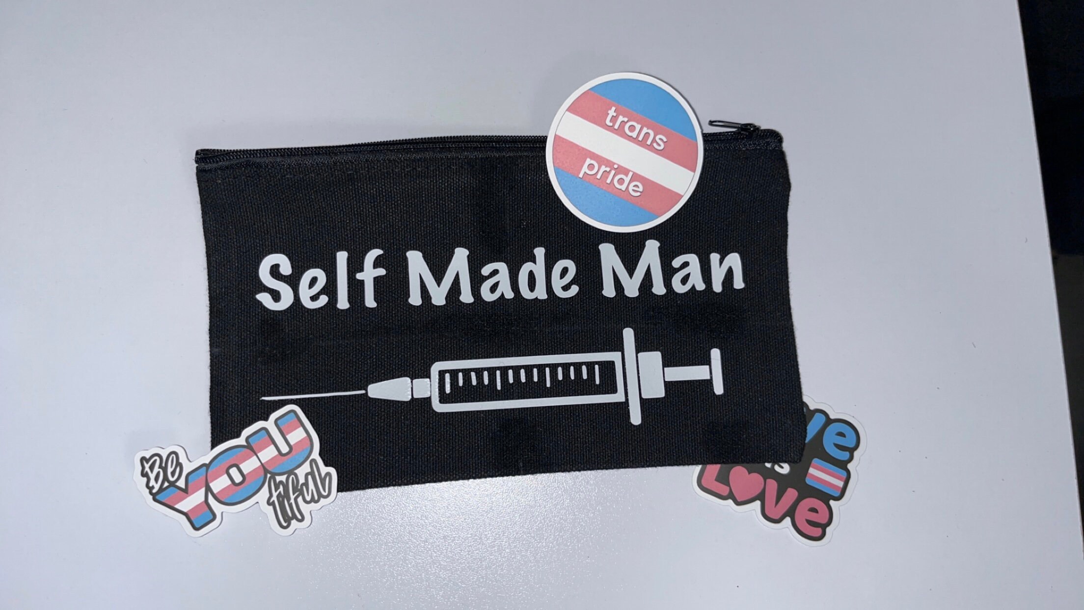 Testosterone Hrt Bag, Transgender FTM, LGBTQ, FTM, Testosterone Travel ...