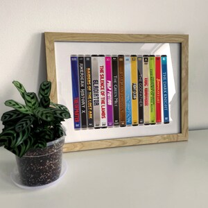 Personalised Landscape DVD Stack Print / Poster - Add Your Favourite ...