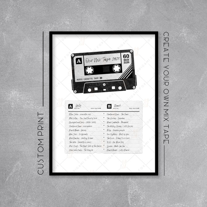 Mix Tape - Etsy
