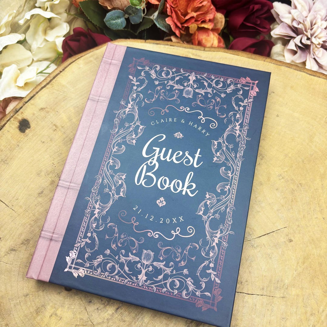 Fairytale Wedding Guest Book | Library | Reception | Bookish | Literary ...