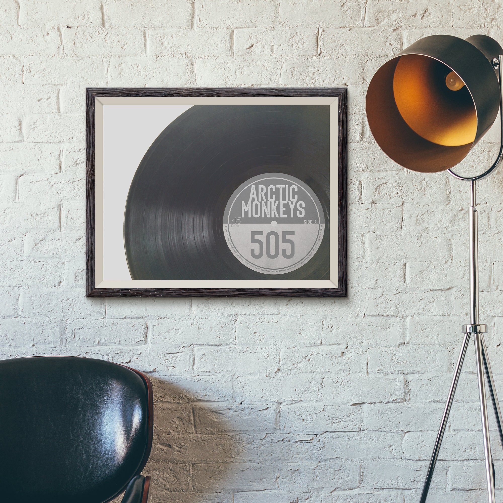 Personalised Vinyl Record Print / Poster Add your favourite | Etsy