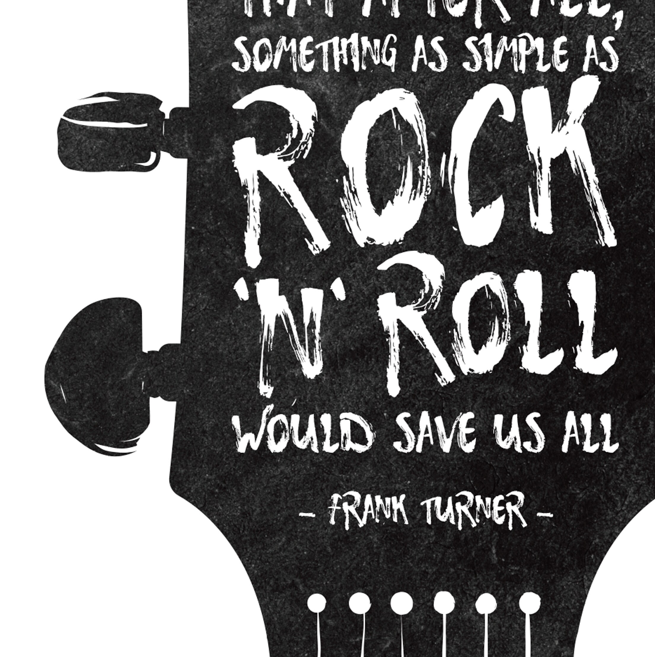 Personalised Lyrics Print / Poster - Add Your Favourite Lyrics - Music ...