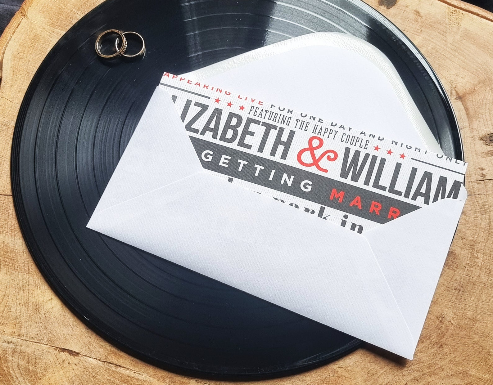 Rock N Roll Theme Wedding Invitation Suite Music - Etsy