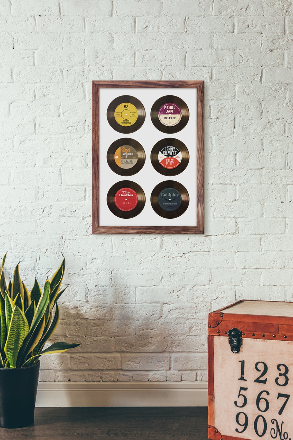Personalised Vinyl Record Print / Poster Add Your Favourite | Etsy UK