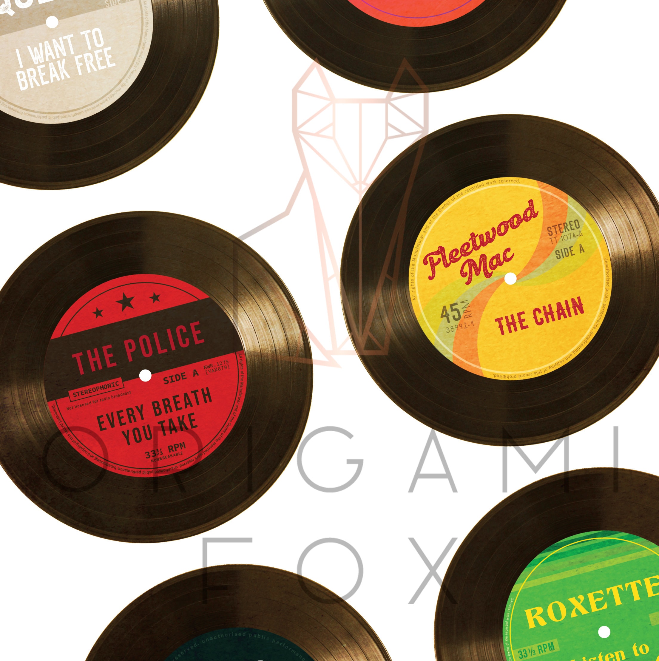 Personalised Vinyl Record Print / Poster Add Your Favourite - Etsy UK