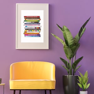 Personalised CD Case Stack Print / Poster - Add Your Favourite Songs or ...