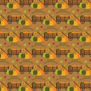 Thanksgiving, Fall, Autumn, Harvest, Printable Digital Paper Pack - Etsy