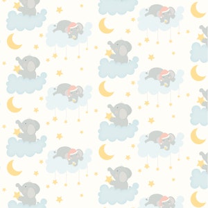 Baby Elephants Paper, Animals , Digital Paper Pack - Etsy