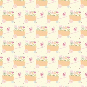 Happy Spring Garden, Pastel Digital Paper Pack - Etsy