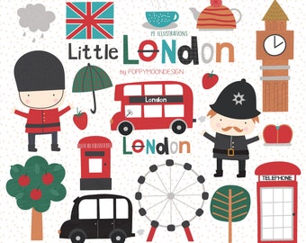 London Clip Art | Etsy