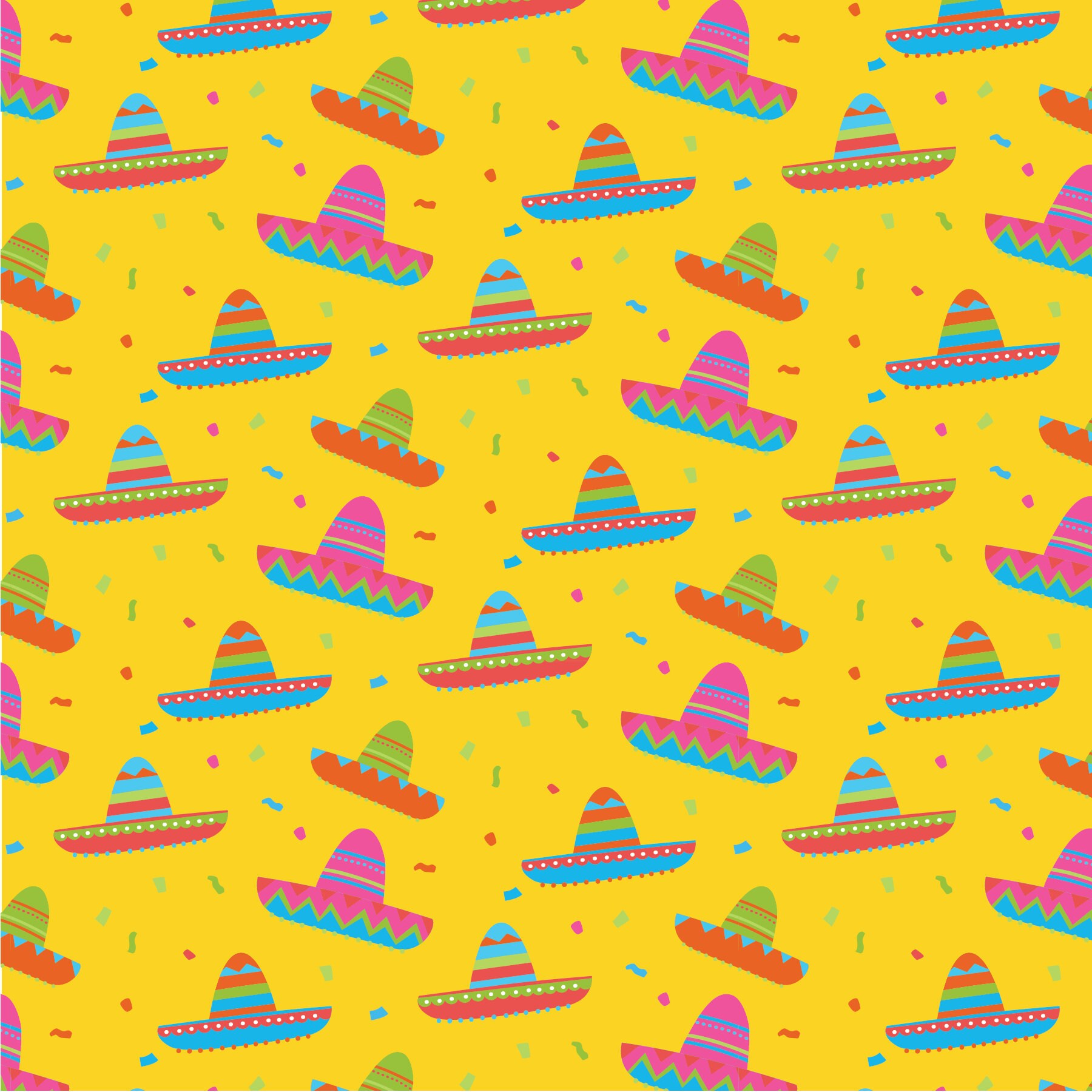 Fiesta Mexican Printable Digital Paper Pack - Etsy UK