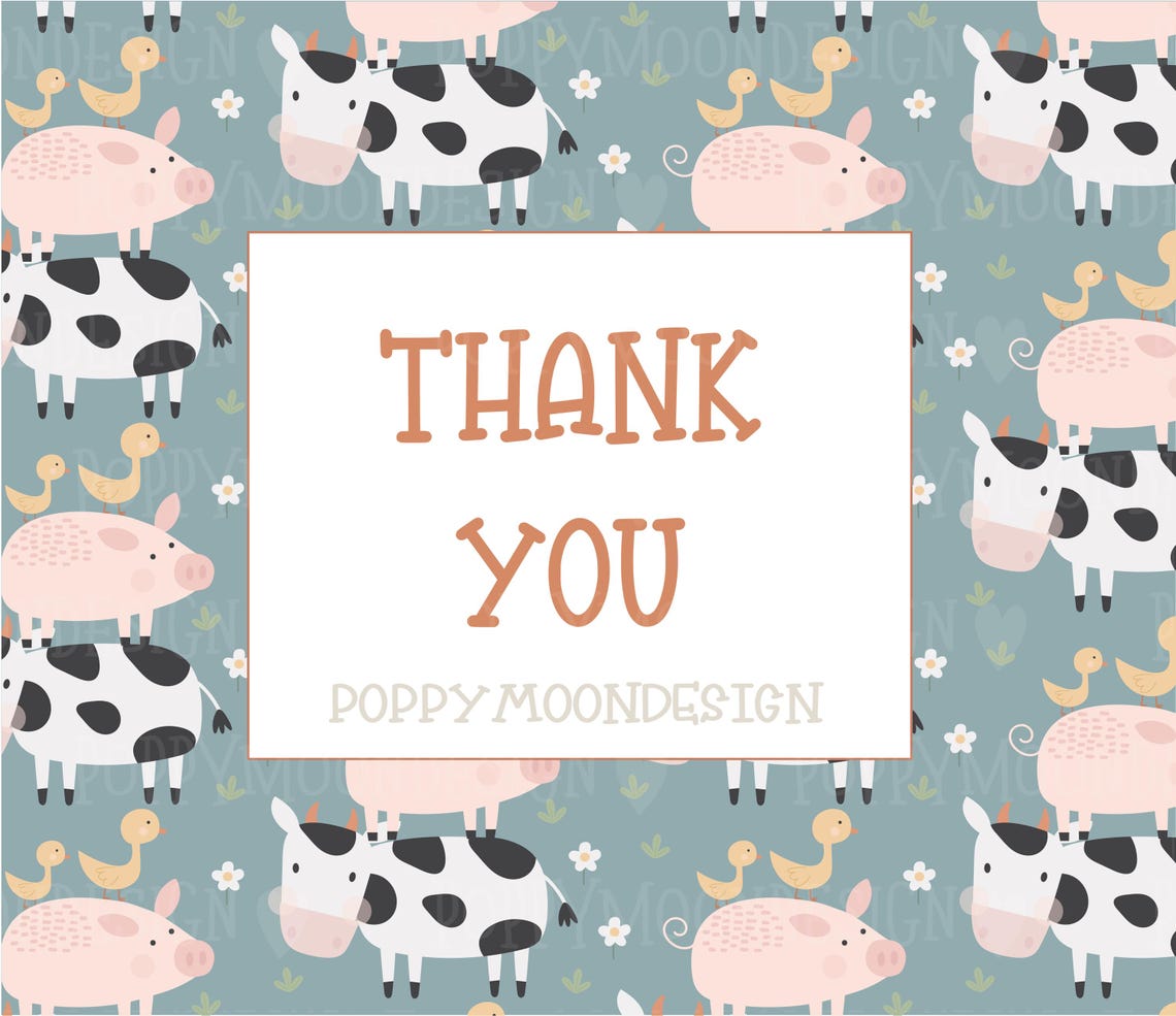 Farm Friends Digital Clipart Collection - Barnyard Animals, Crops, and ...