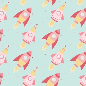 BLAST Off!,space,rockets, Astronauts, Planets,girls , Printable Digital ...