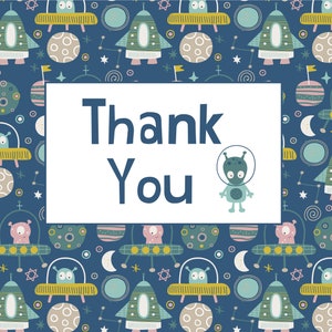 Space Fun, Outer Space, Aliens, Printable Digital Paper Pack - Etsy UK