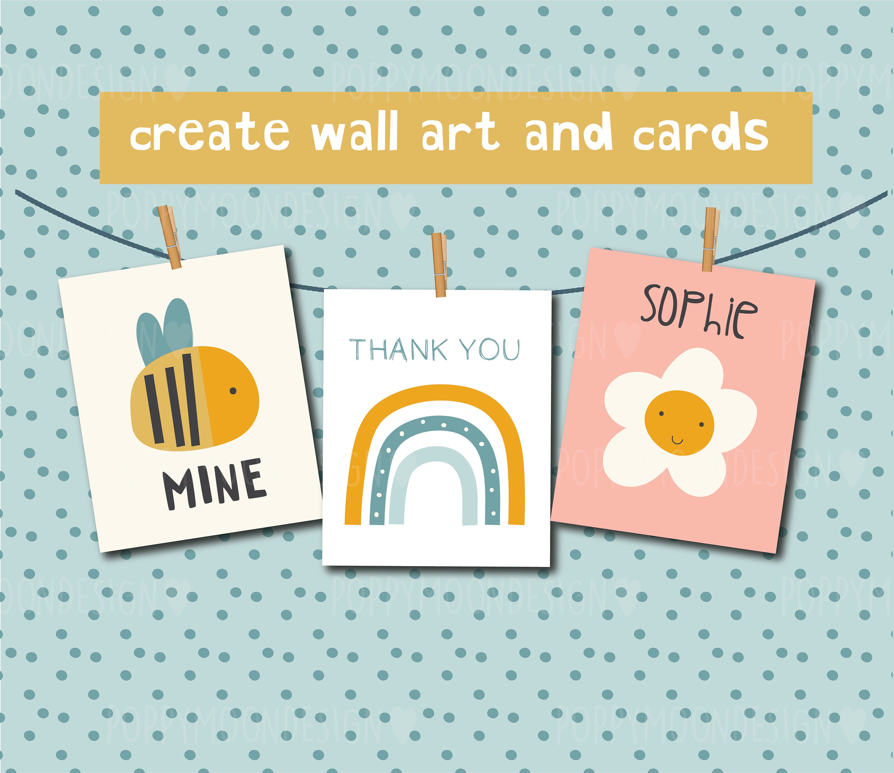 Bee Happy, Bees, Digital Printable Clipart - Etsy