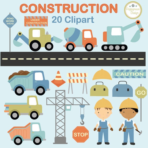 Road Construction Clipart