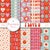 Sweet Valentine Digital Paper Pack - Etsy