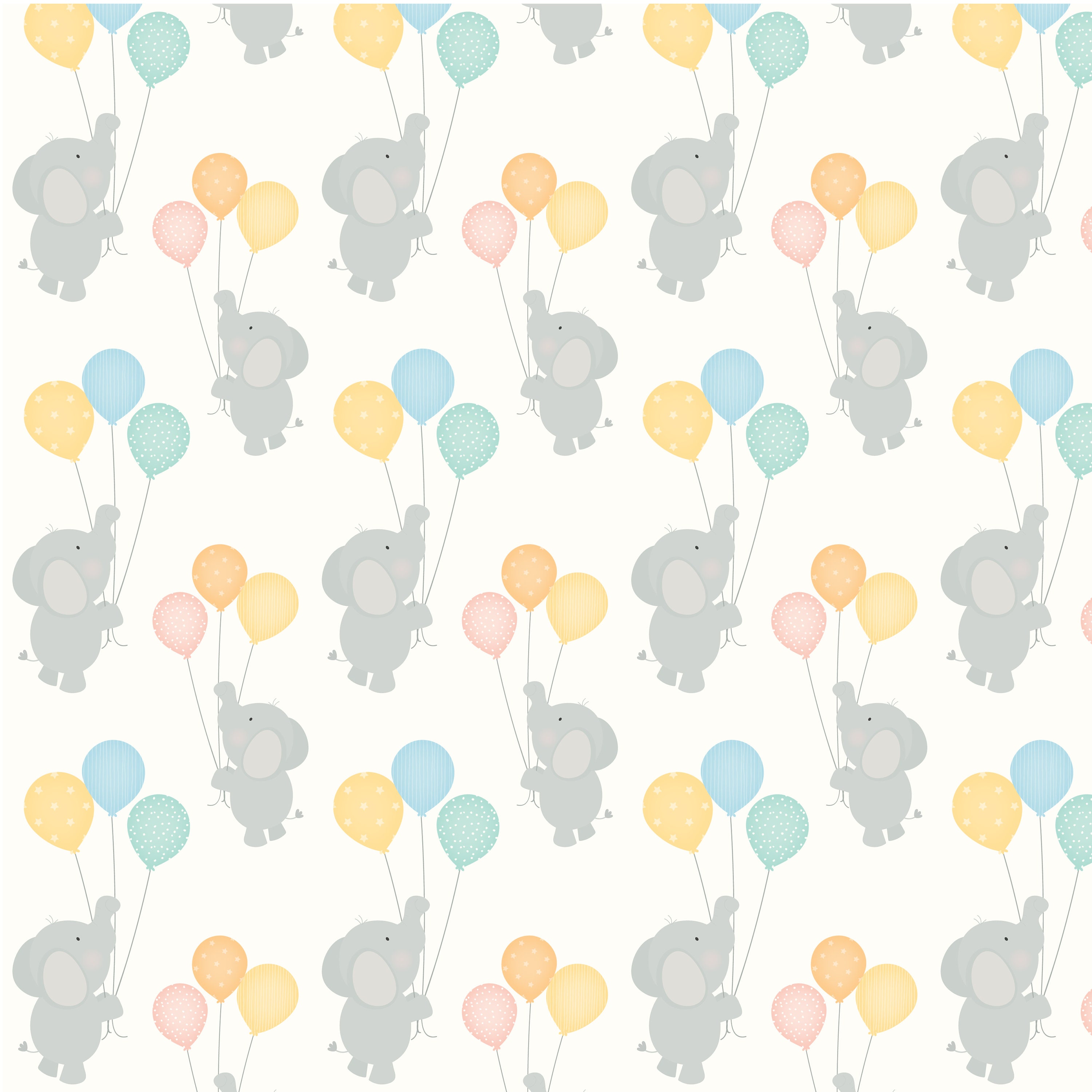 Baby Elephants Paper, Animals , Digital Paper Pack - Etsy UK