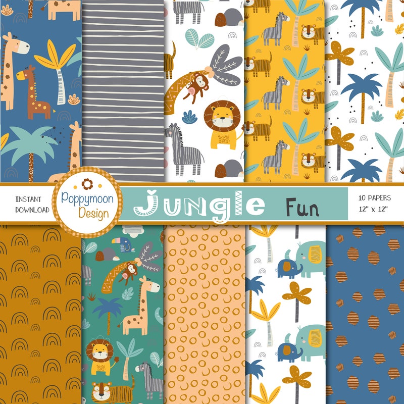 Animal Print Paper - Etsy