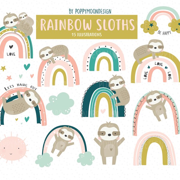 Modern Rainbow - Etsy