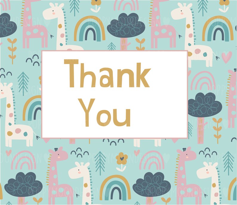 Giraffes, Pastel Giraffes, Digital Printable Clipart - Etsy