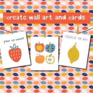 Fruit, Assorted Fruits , Digital Clip Art Set - Etsy