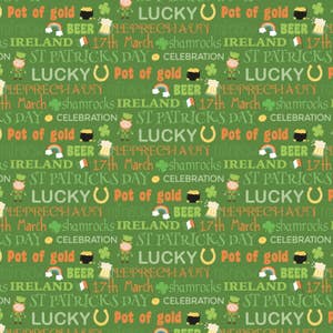 St Patricks Day, Patterns, , Printable Digital Paper Pack. - Etsy