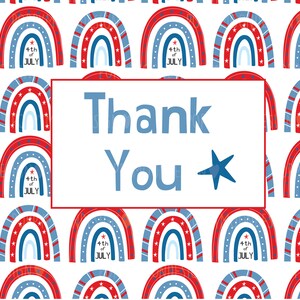 July 4th Rainbows, Printable Digital Clipart Set - Etsy UK