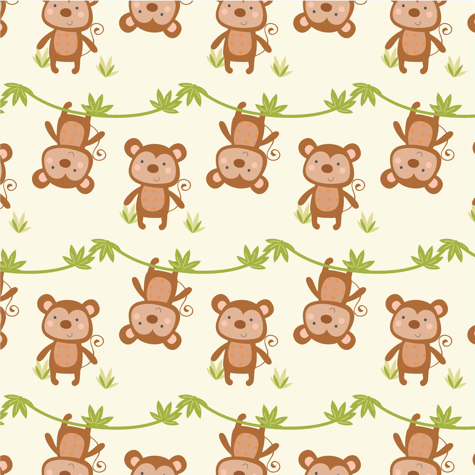 Jungle Animals Printable Digital Paper Pack - Etsy