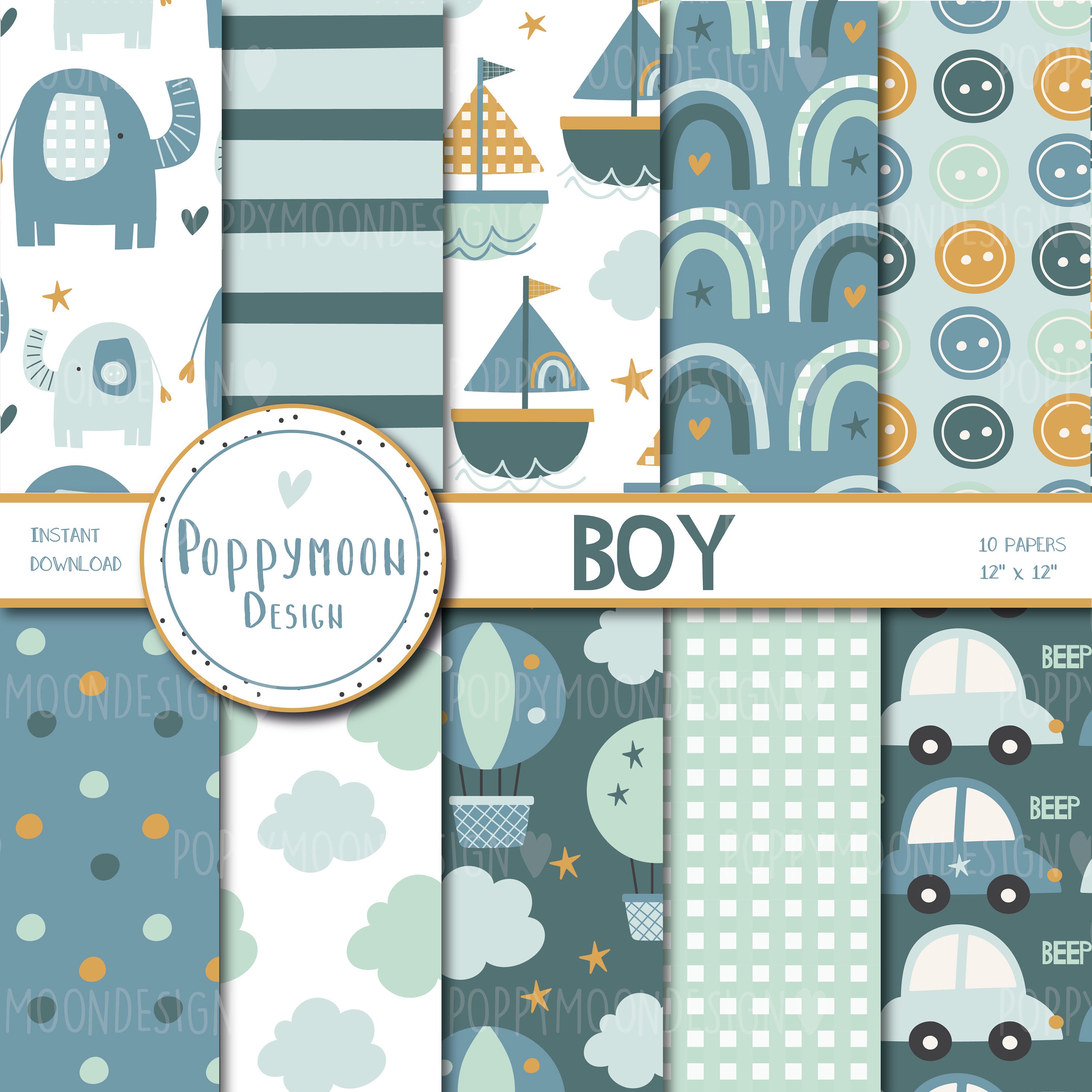 Baby Boy Pattern