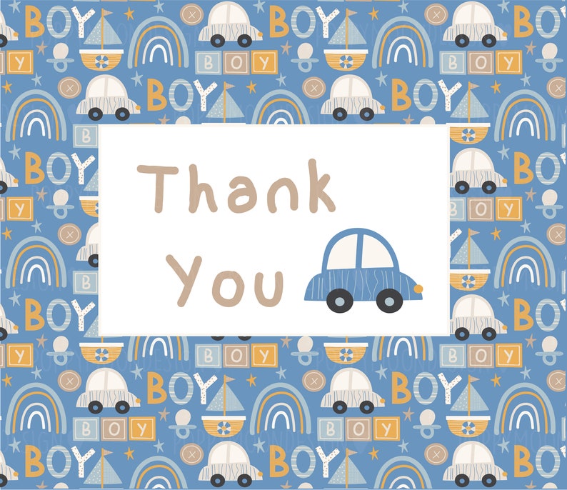 Little Boy Baby Boy Pattern Printable Digital Paper Pack - Etsy