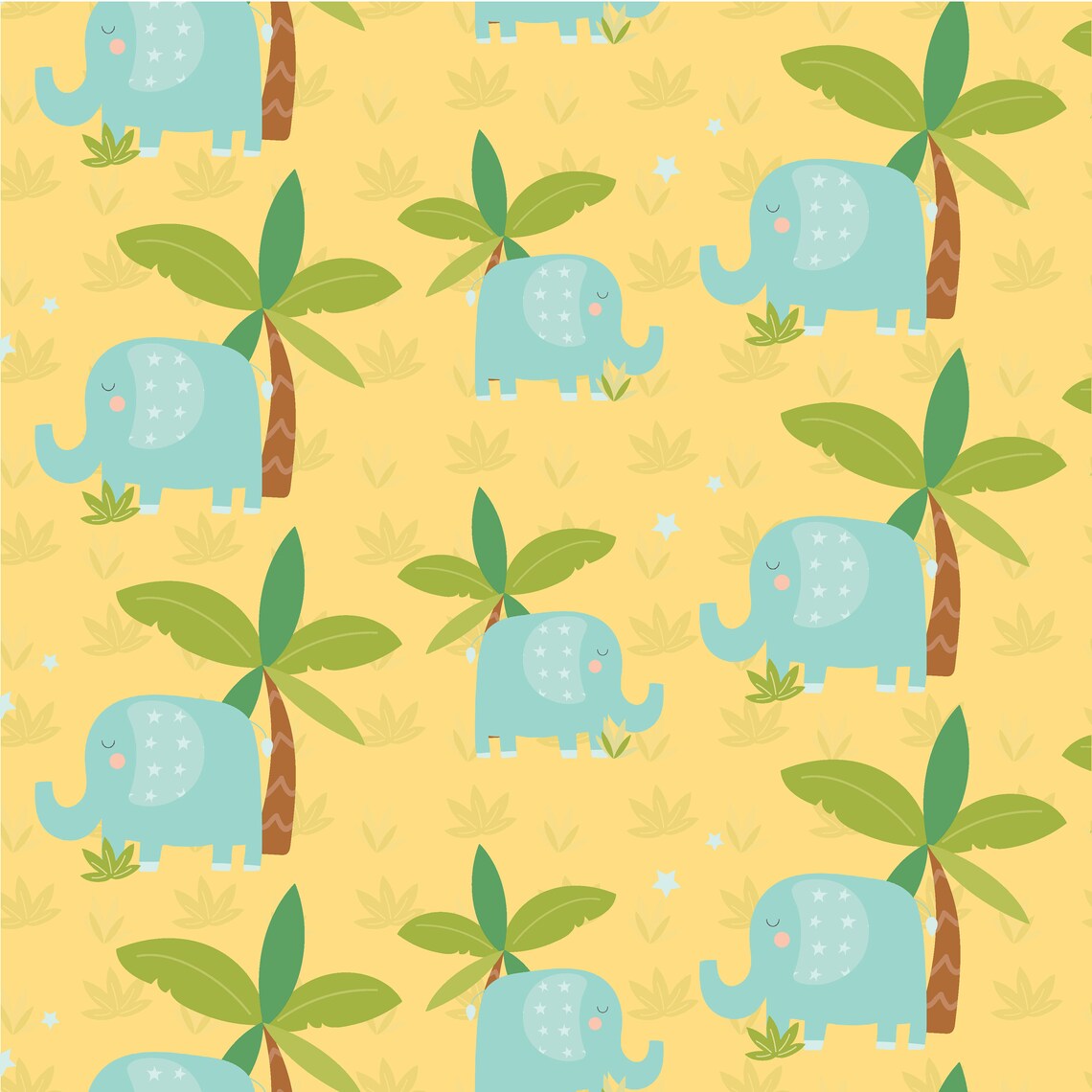 Jungle Animals Printable Digital Paper Pack - Etsy