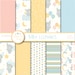 Baby Elephants Paper Animals Digital Paper Pack | Etsy UK