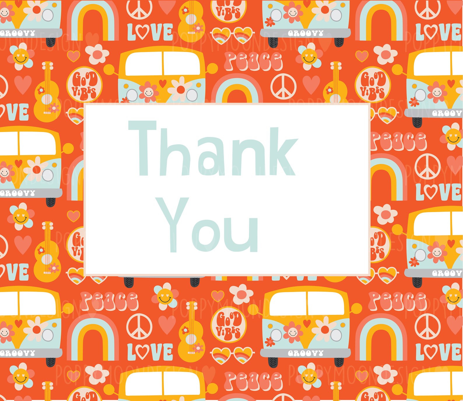 Groovy, Retro, Hippie, Flower Power, Digital Printable Clipart - Etsy